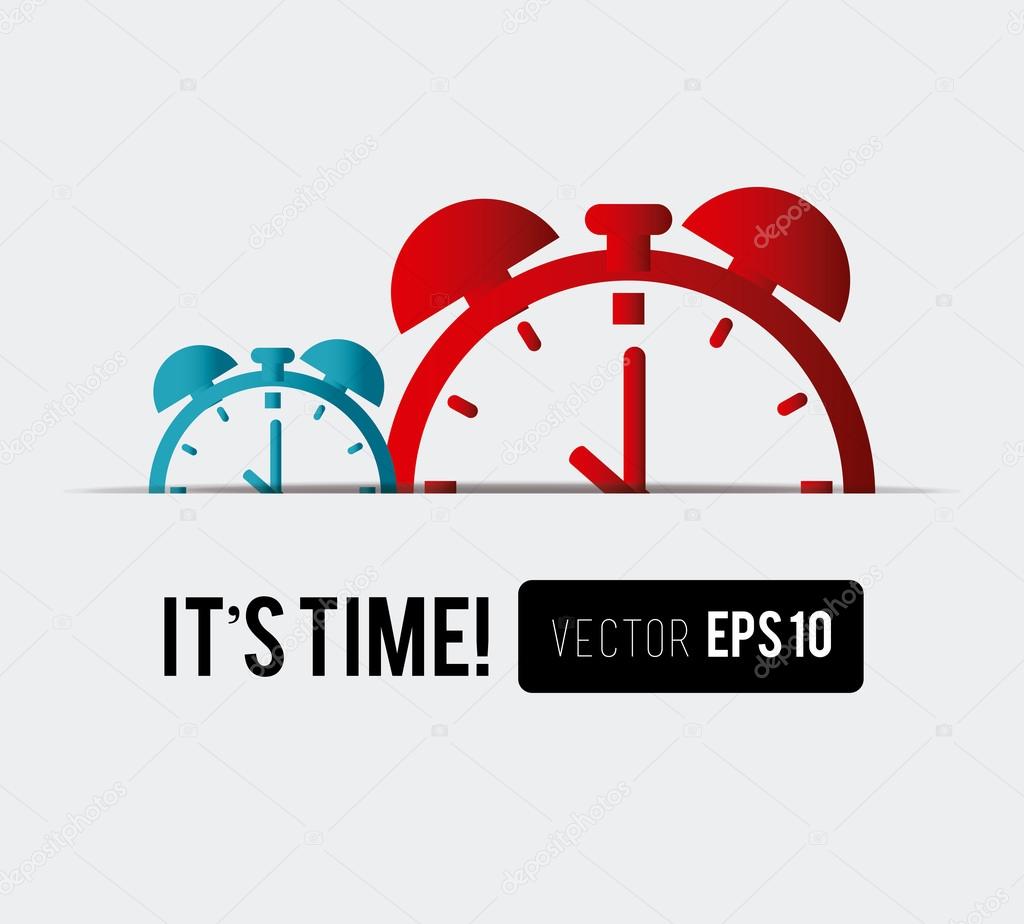 Time design Stock Vector Image by ©yupiramos #55550511