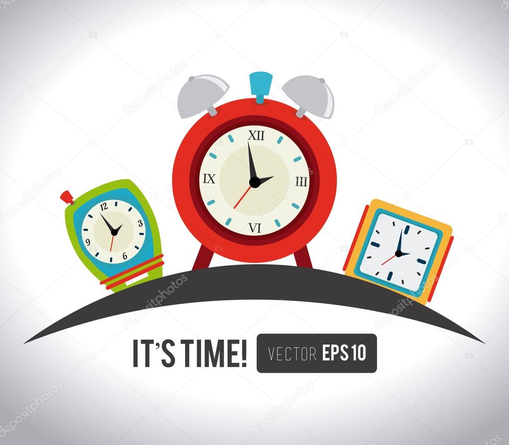 Time design Stock Vector Image by ©yupiramos #55550587