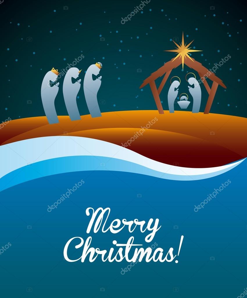 Diseño del pesebre Vector de stock por ©yupiramos 56870067