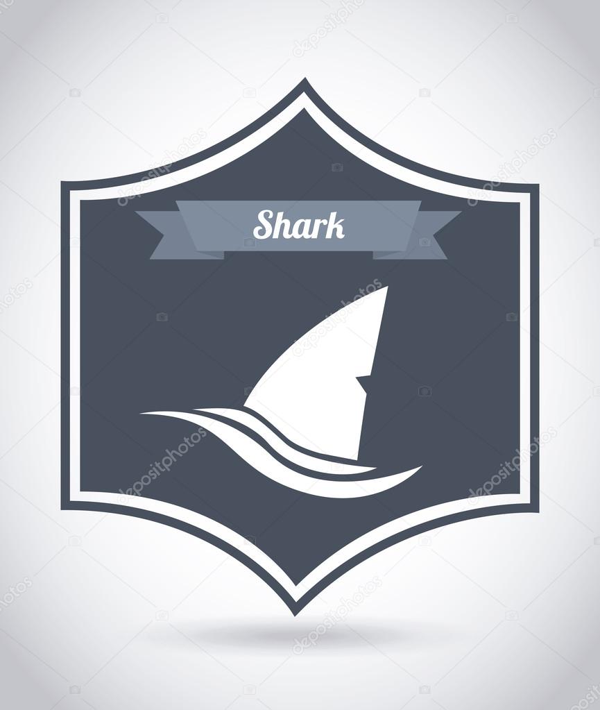 Shark design Stock Vector by ©yupiramos 57865361