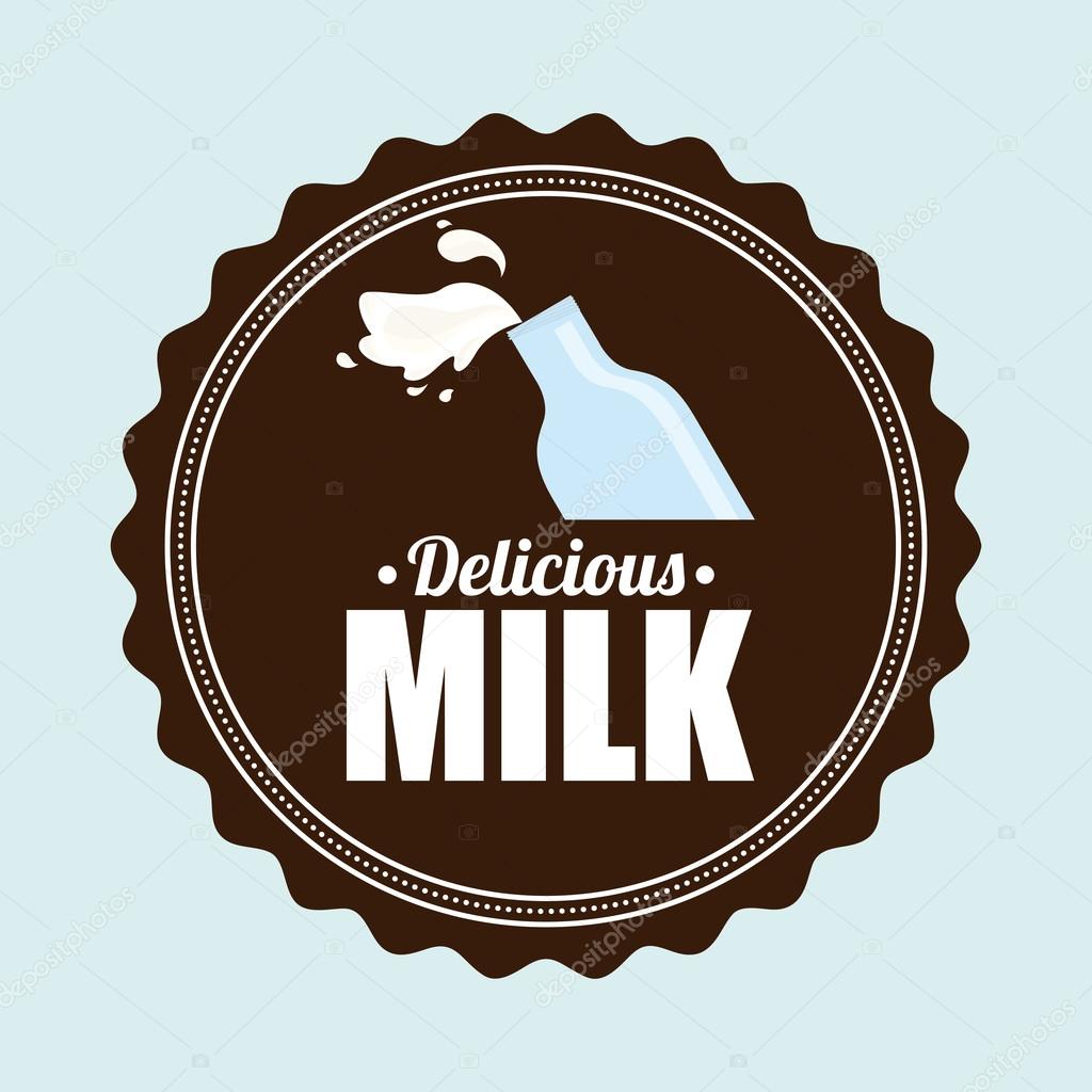 Milk design — Stock Vector © yupiramos #58287735