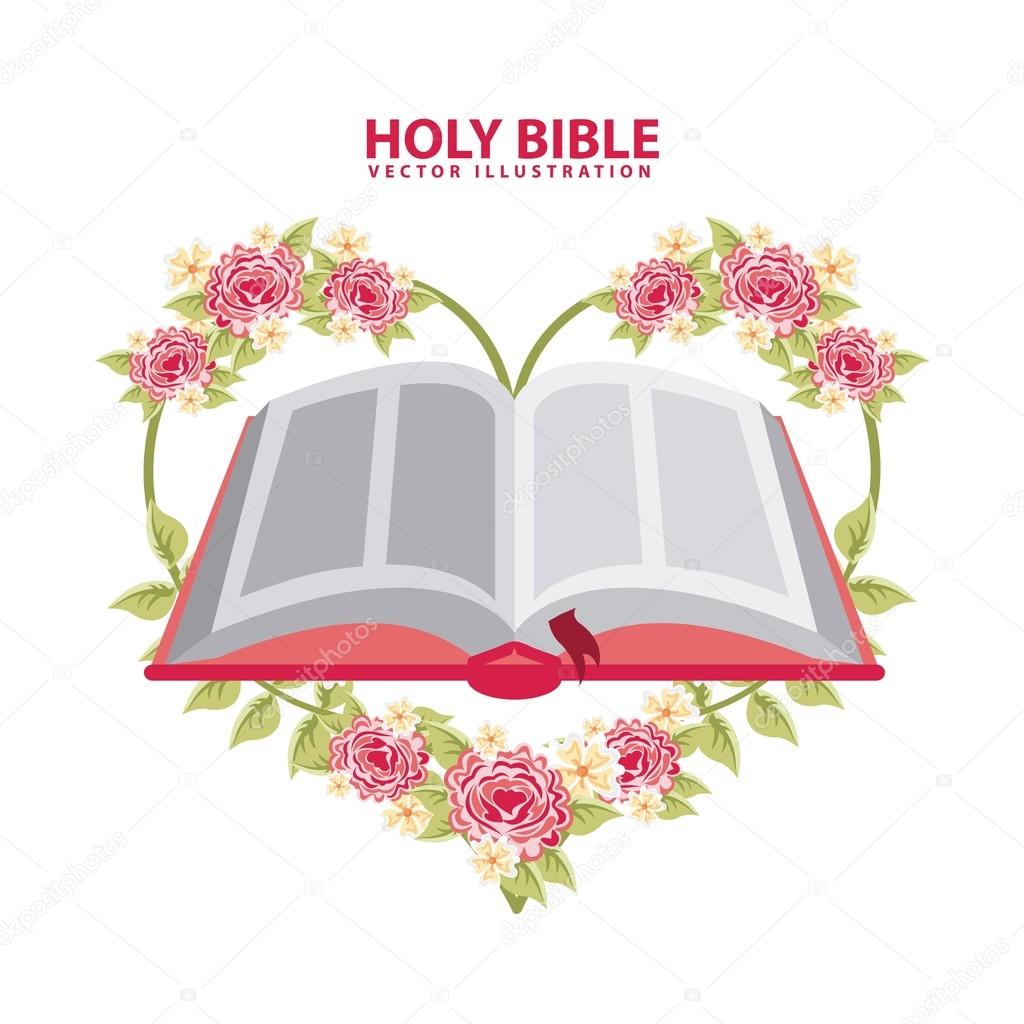 Holy bible design Stock Vector by ©yupiramos 58677857