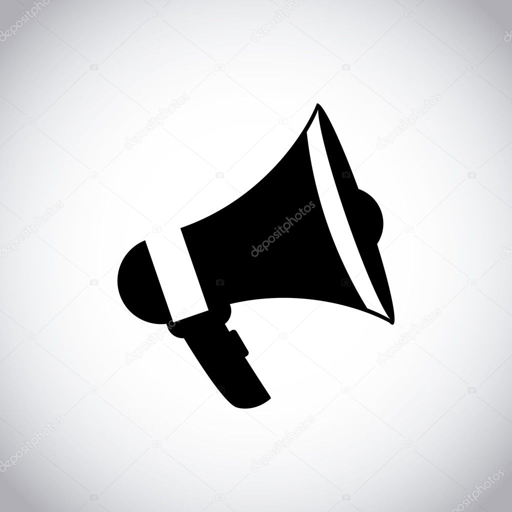 Desain megafon Vektor Stok oleh ©yupiramos 59325591