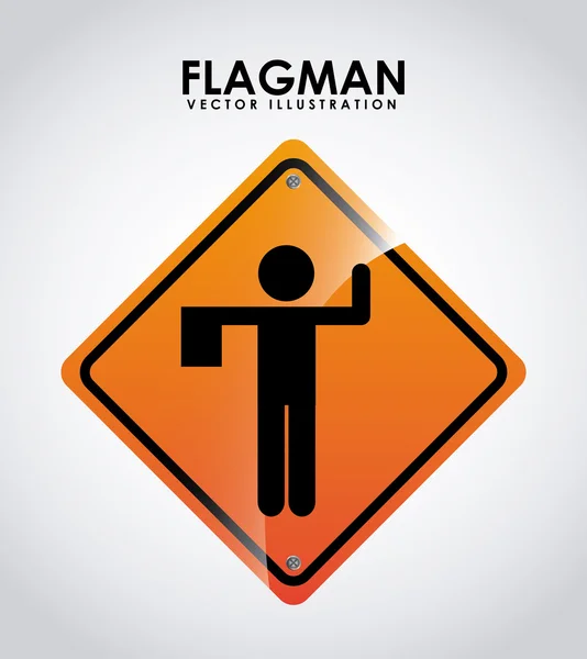 Flagman Vector Art Stock Images | Depositphotos