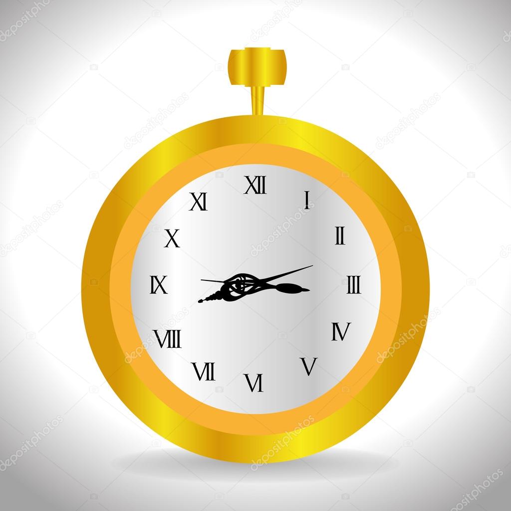Time design, vector illustration. Stock Vector by ©yupiramos 61292143