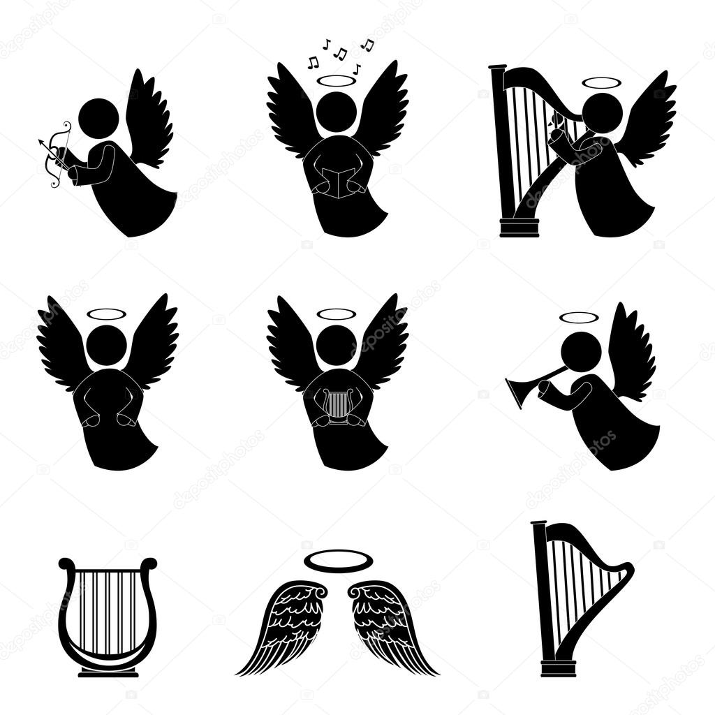 Angel design, vector illustration. Stock Vector Image by ©yupiramos ...