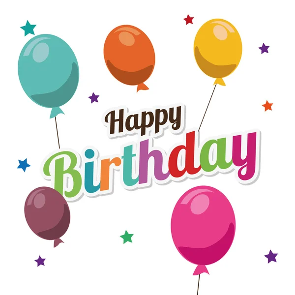 Birthday design Stock Vector by ©yupiramos 46140791