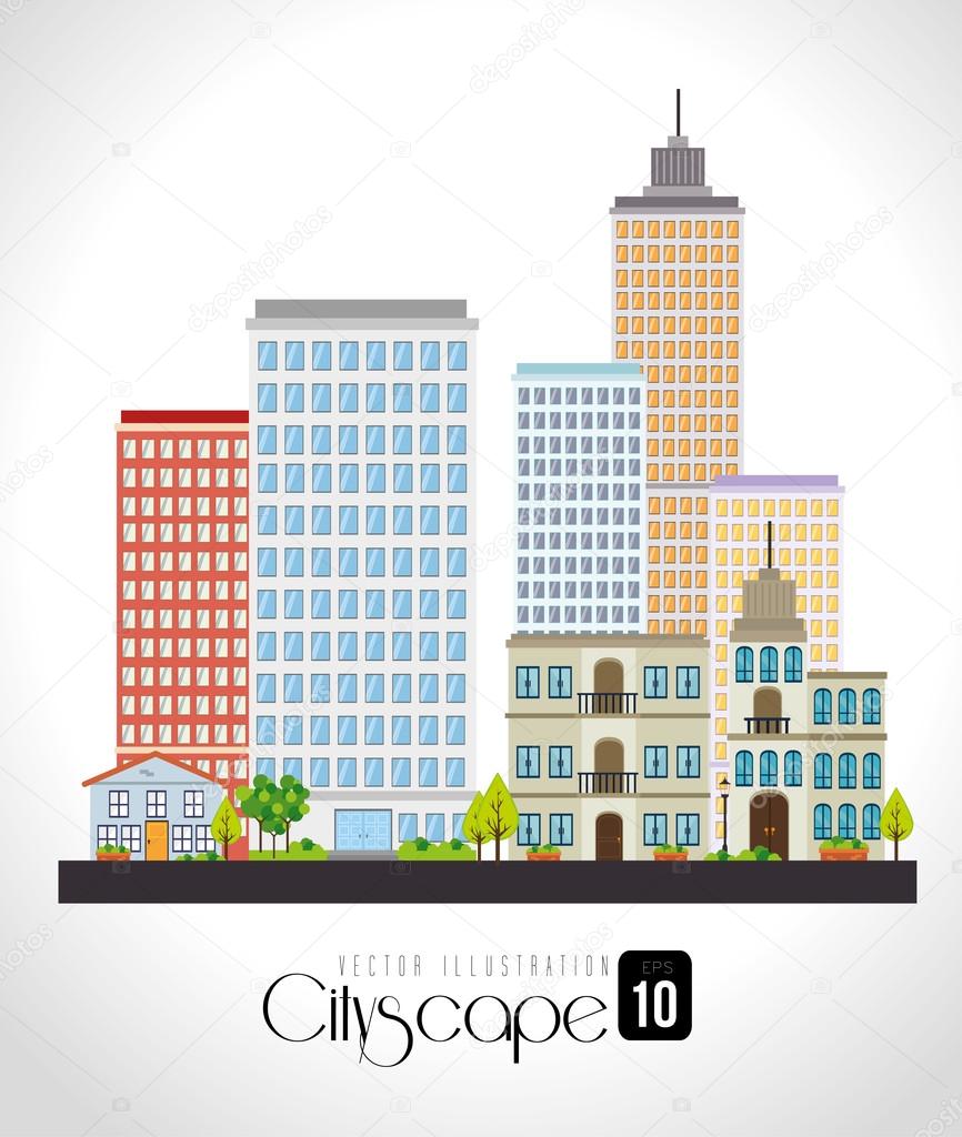 Urban design illustration Stock Vector Image by ©yupiramos #64269099