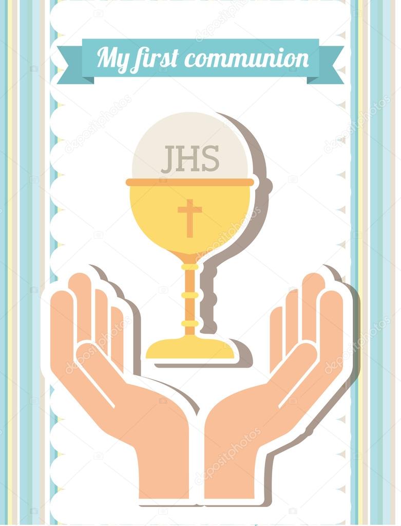 My first communion Stock Vector Image by ©yupiramos #64332477