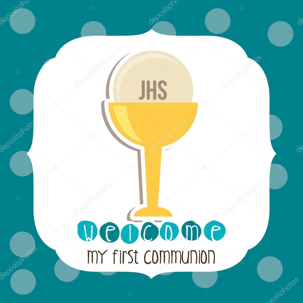 My first communion Stock Vector Image by ©yupiramos #64332731