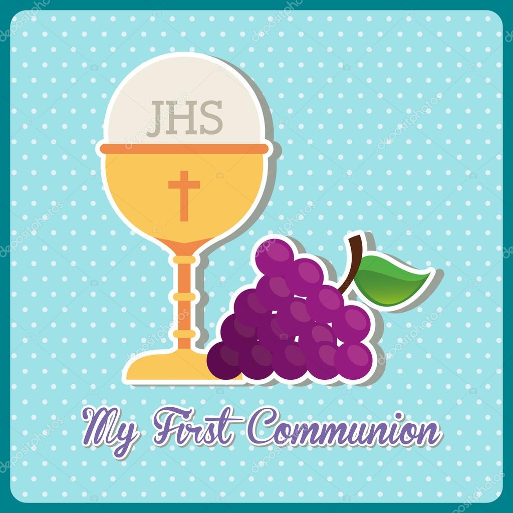My first communion Stock Vector Image by ©yupiramos #64332881
