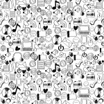 Digital texture - seamless tech pattern Stock Vector Image by ©Dimoza ...