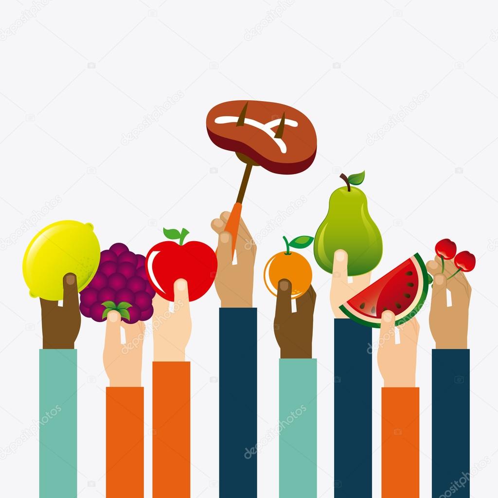 Delicious food Stock Vector Image by ©yupiramos #65941735