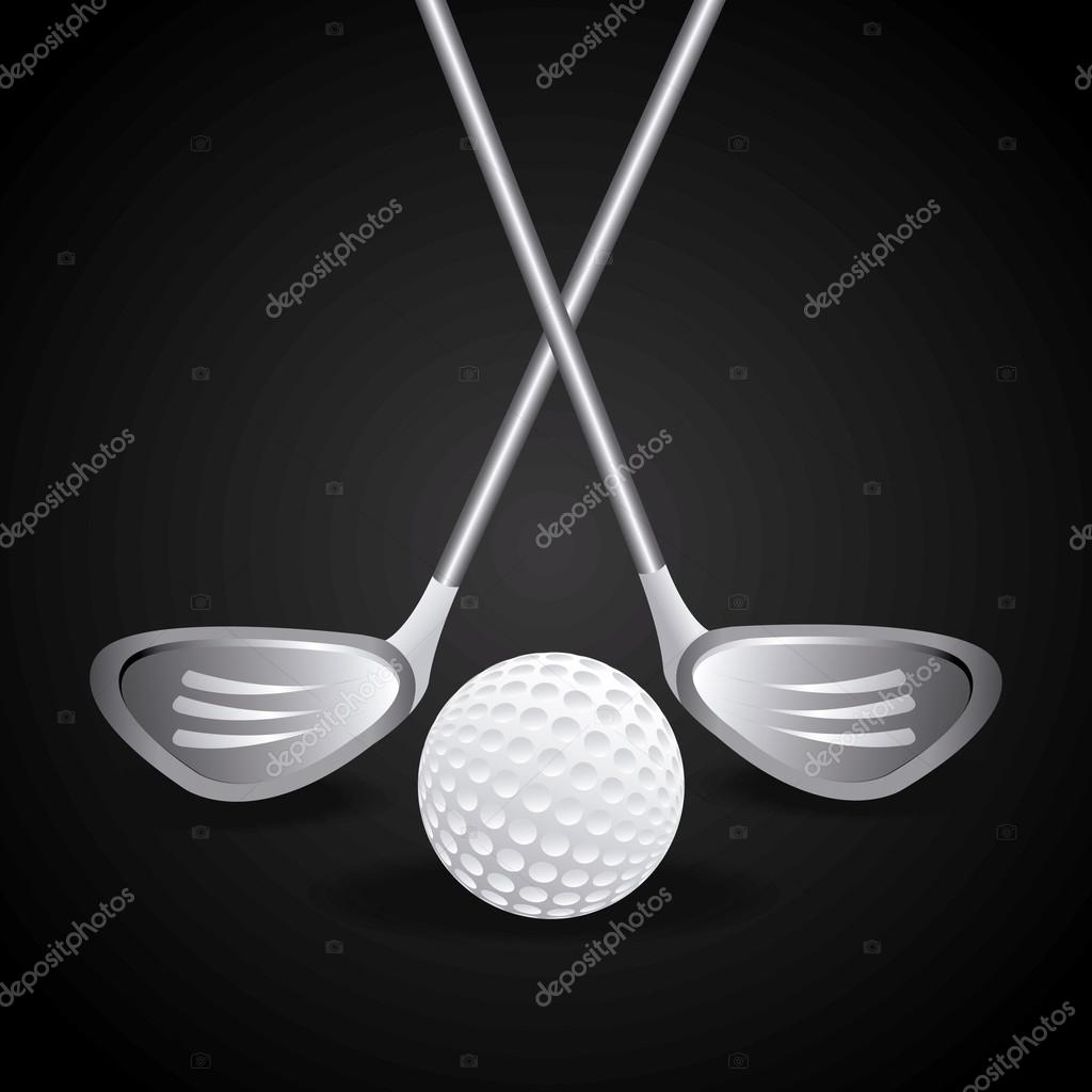 Golf design illustration. Stock Vector by ©yupiramos 67117273