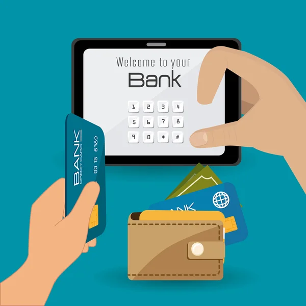 Transaksi bank Vector Art Stock Images | Depositphotos