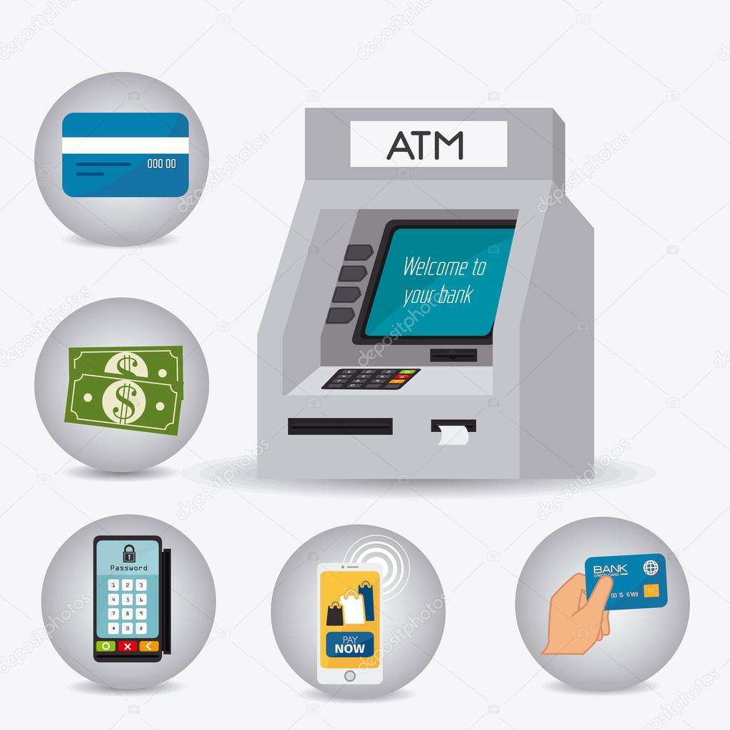 Diseño de pago, ilustración vectorial. 2024