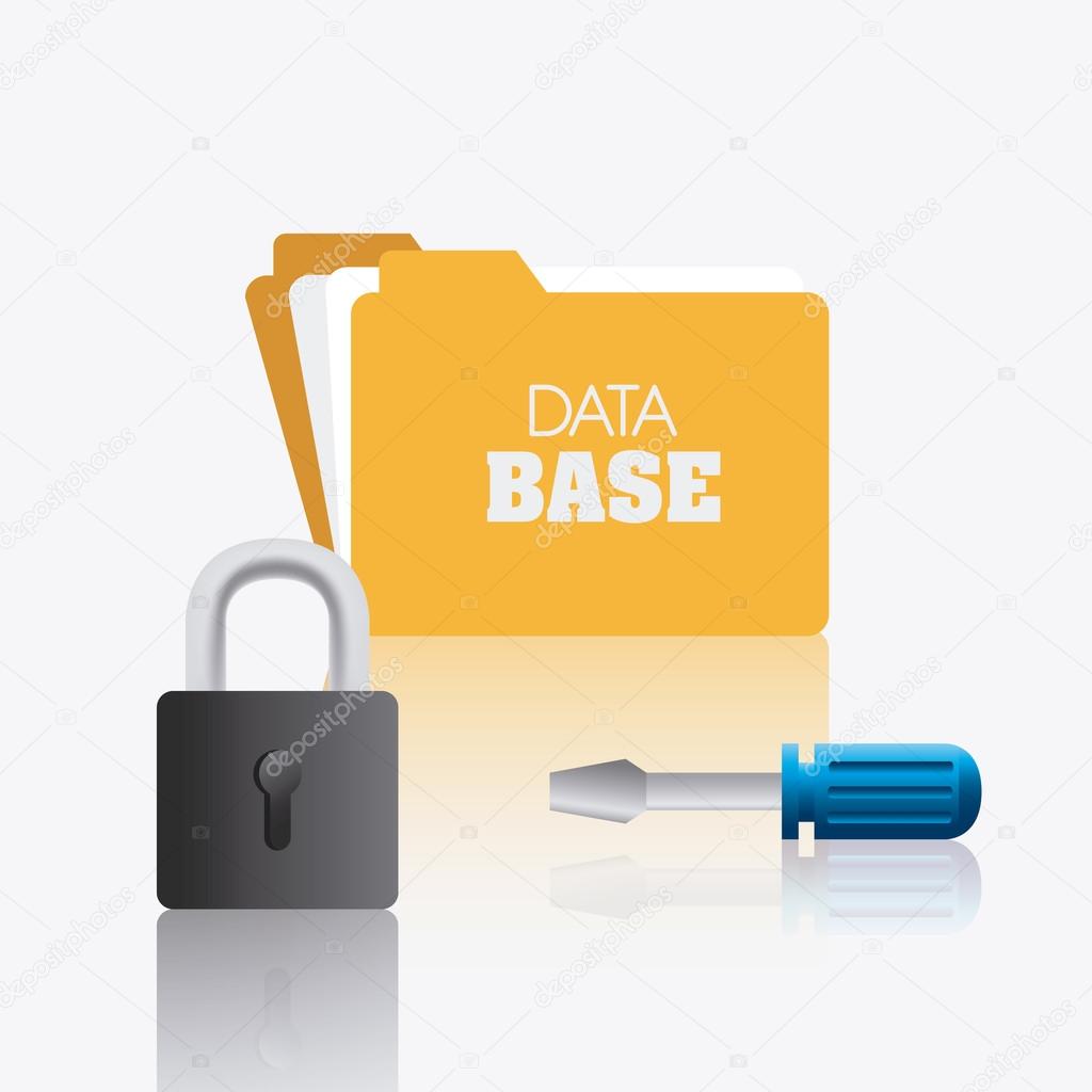 Database design, vector illustration. Stock Vector Image by ©yupiramos ...
