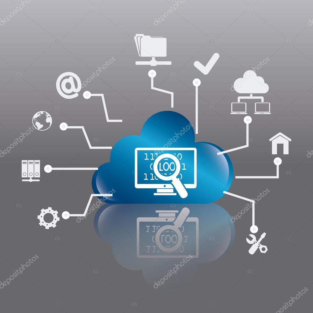 Database design, vector illustration. Stock Vector Image by ©yupiramos ...