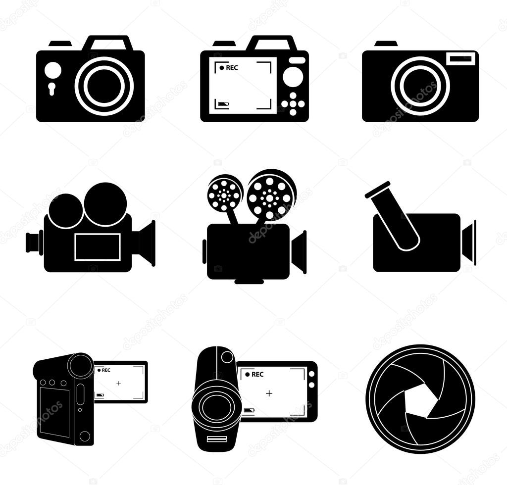 Camera design. Stock Vector by ©yupiramos 70227219