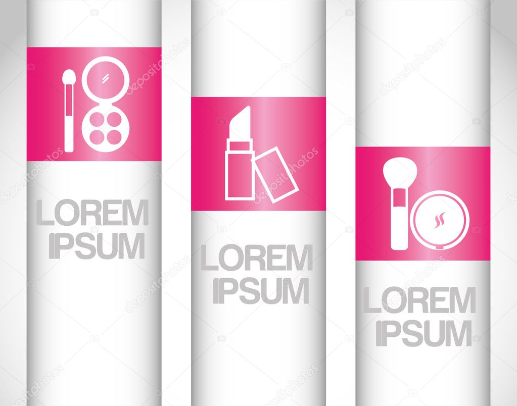 Make up infographics Stock Vector Image by ©yupiramos #70498007