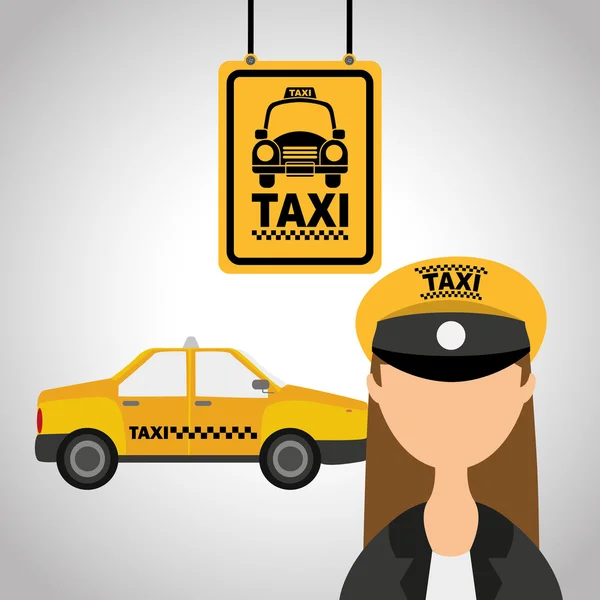 Female taxi driver Stock Vectors, Royalty Free Female taxi driver ...