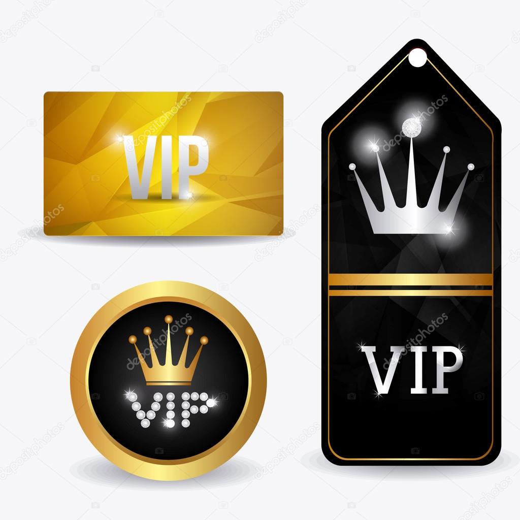 VIP design. Stock Vector by ©yupiramos 71461291
