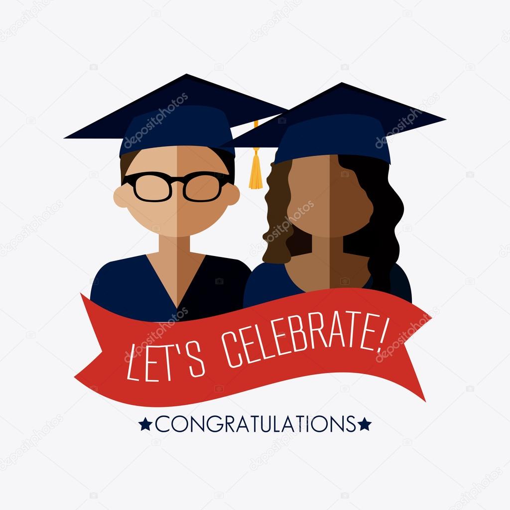 Graduation design. Stock Vector by ©yupiramos 71674219