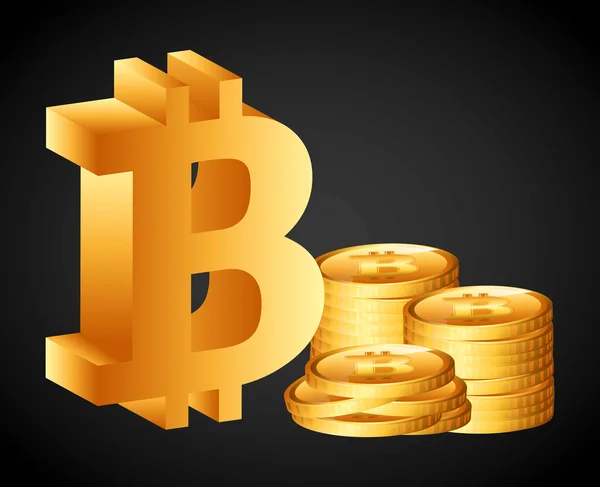 Bit coin Vector Art Stock Images | Depositphotos