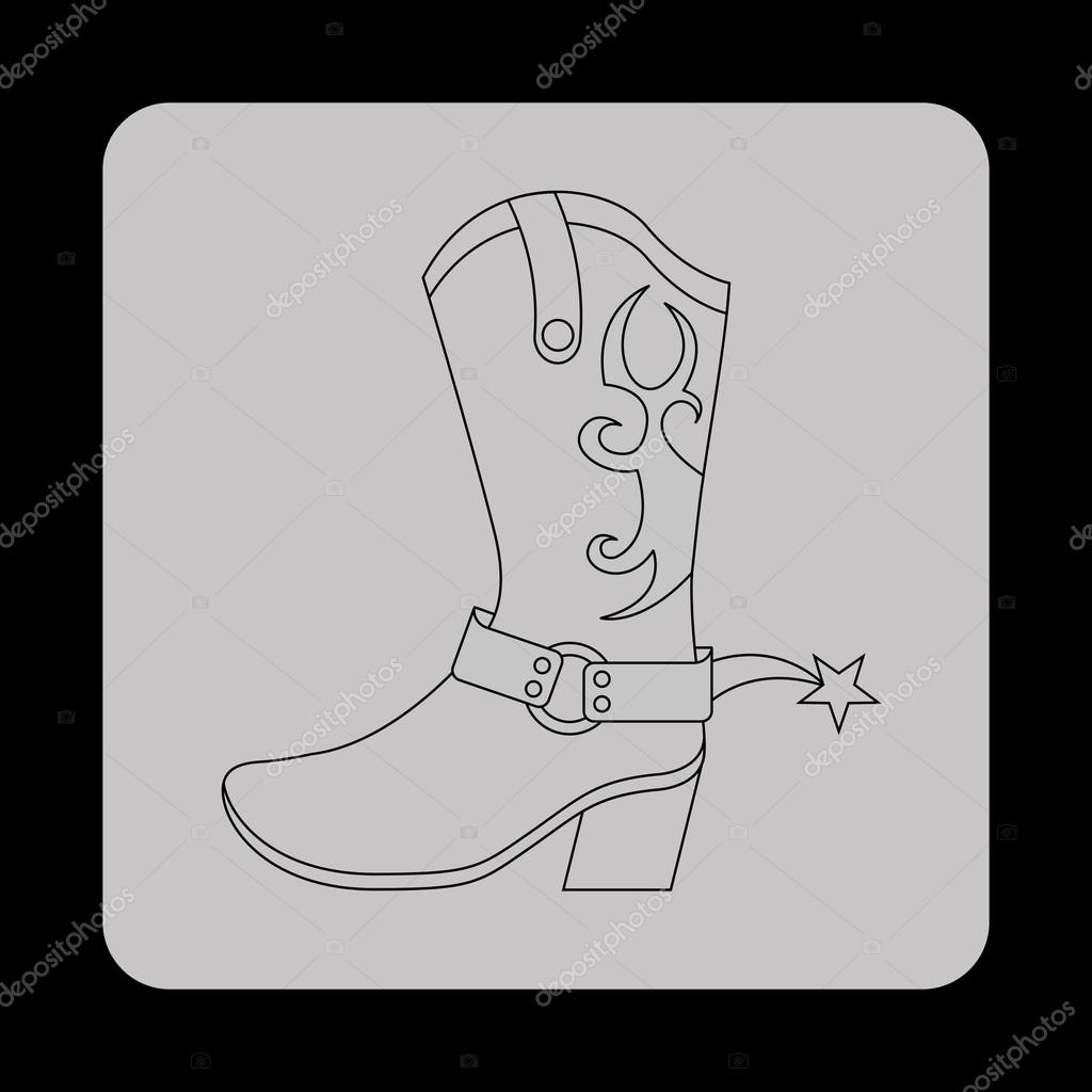 Icono occidental Vector de stock #73338979 de ©yupiramos