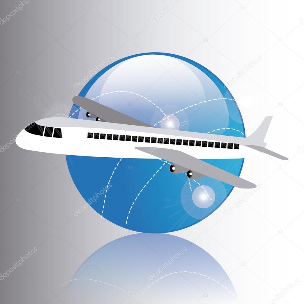 Airplane design. Stock Vector by ©yupiramos #74016133