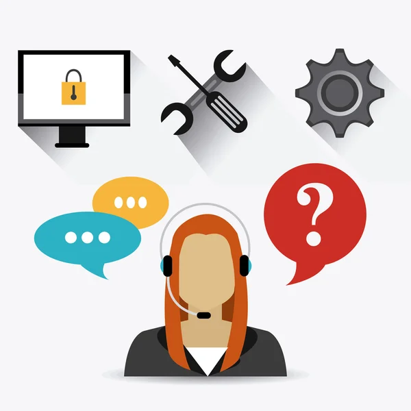 Customer support icon Stock Photos, Royalty Free Customer support icon ...