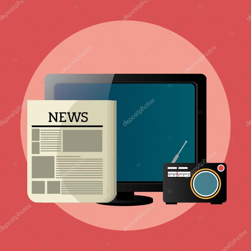 Journalism Design. Stock Vector by ©yupiramos 75210647