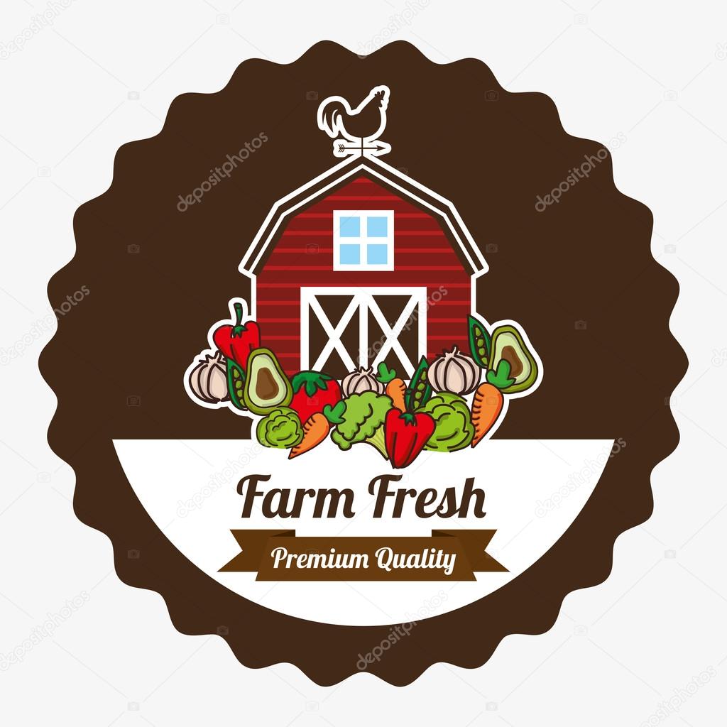Farm fresh Stock Vector by ©yupiramos 75576127
