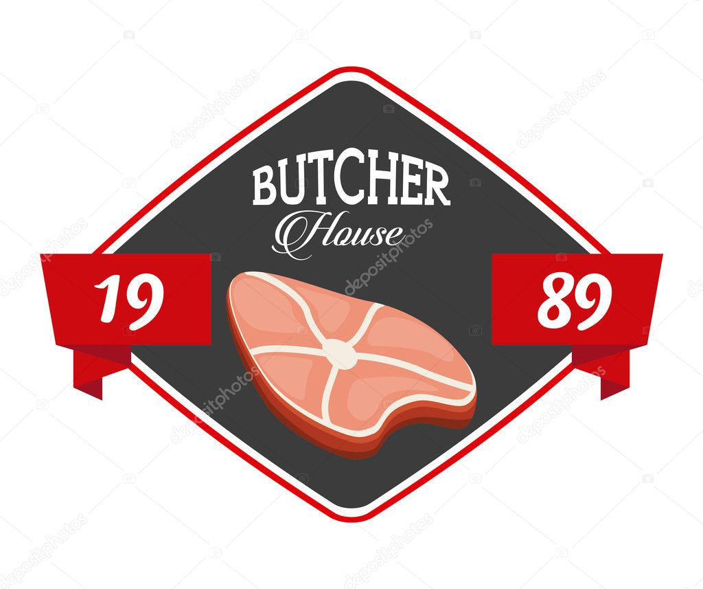Butcher concept Stock Vector by ©yupiramos 76728991