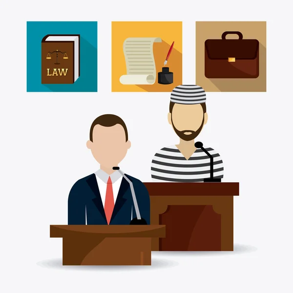 Law and order design Vector Art Stock Images | Depositphotos