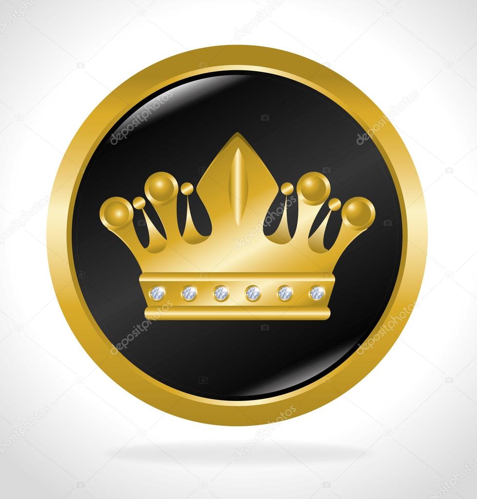 Crown digital design Stock Vector by ©yupiramos 78477862