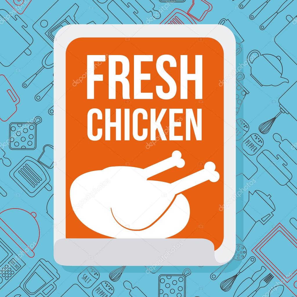 Fresh chicken visual Stock Vector Image by ©yupiramos #78573038