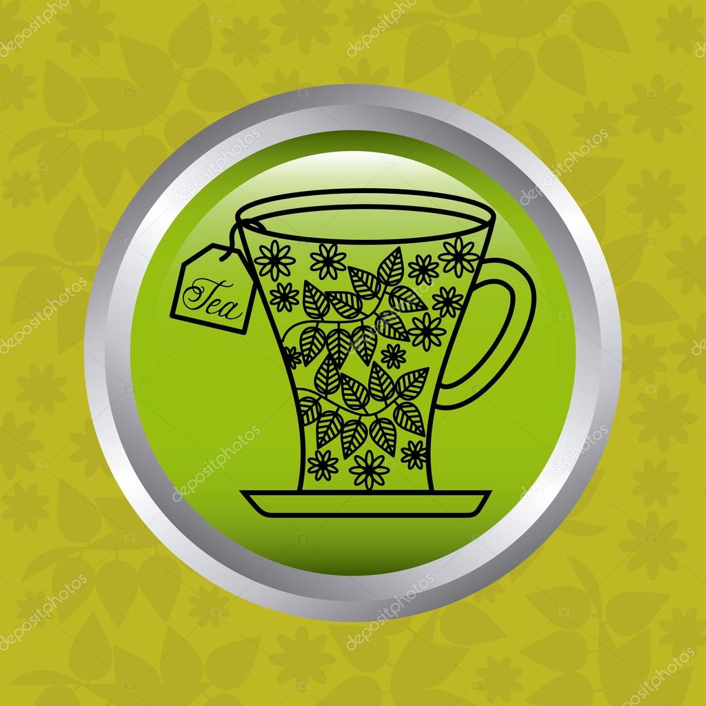 Tea time visual Stock Vector by ©yupiramos 78573918