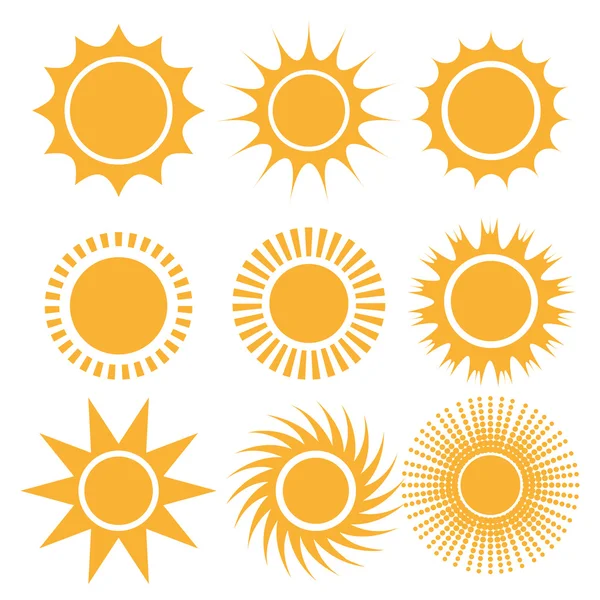 Sol vector ilustración Imágenes Vectoriales, Gráfico Vectorial de Sol ...