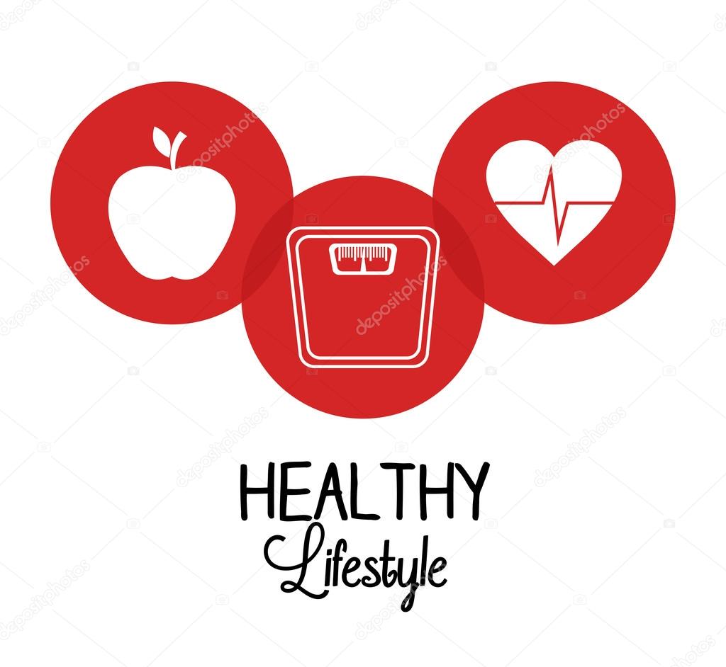 Healthy life design. Stock Vector Image by ©yupiramos #79194990