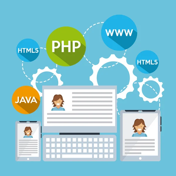 Software development Stock Vectors, Royalty Free Software development ...