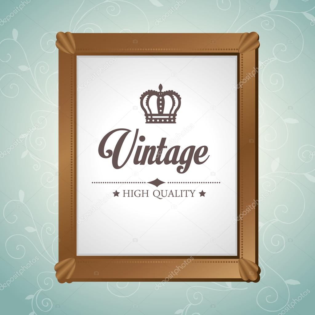 Frame card design. Stock Vector by ©yupiramos 81110604