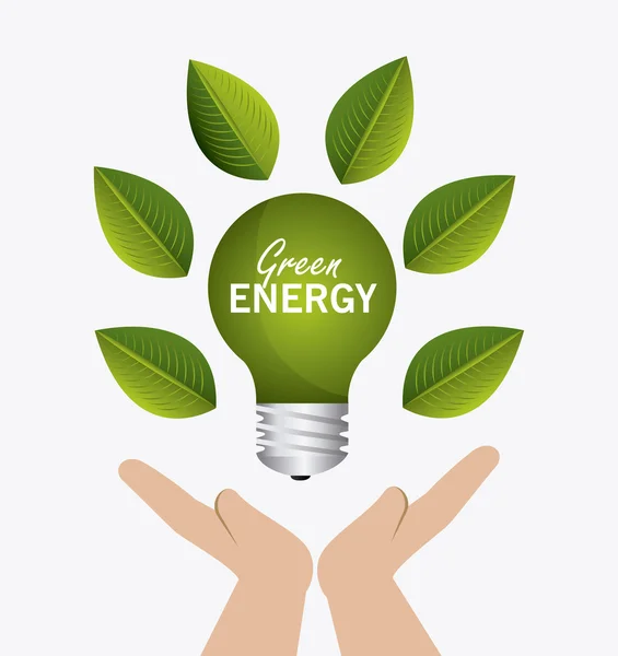 Green energy design. Stock Vector by ©yupiramos 81125022