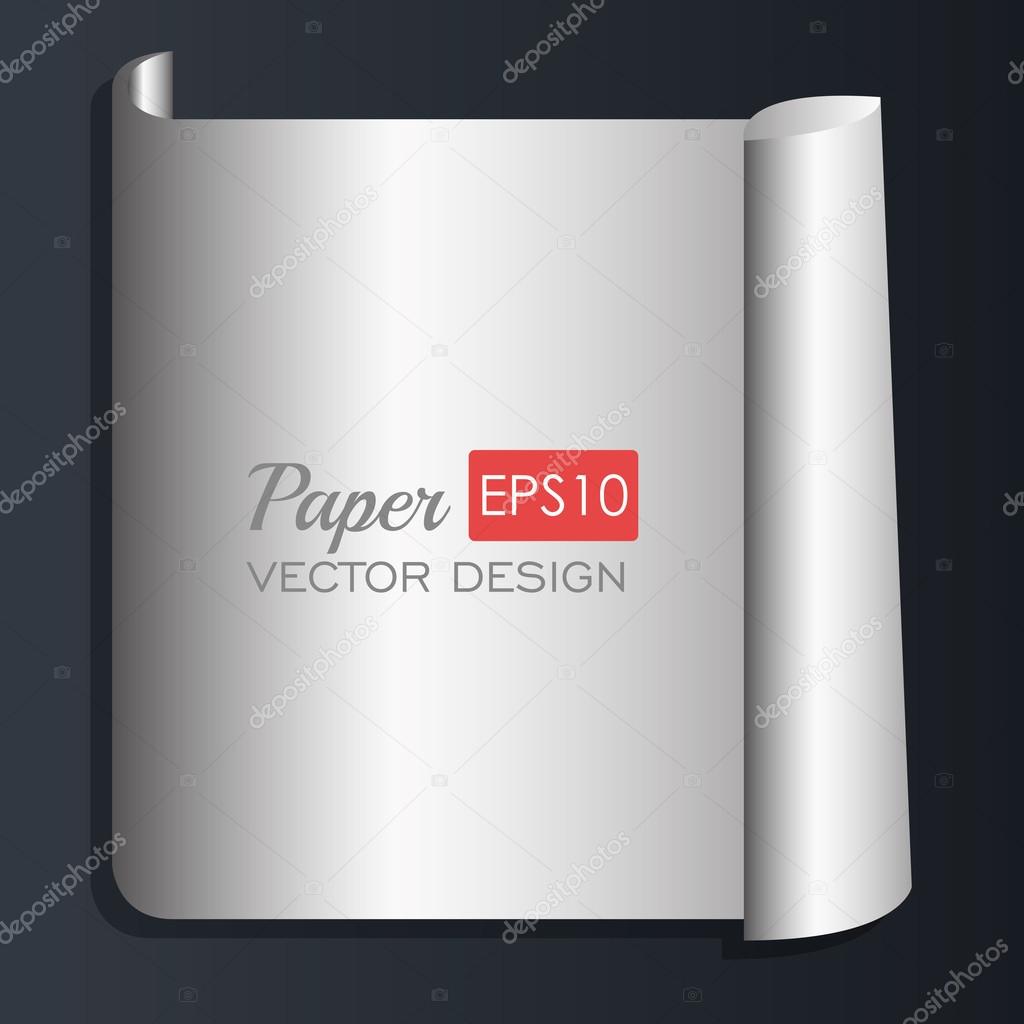 Paper sheet design. Stock Vector Image by ©yupiramos #81295624