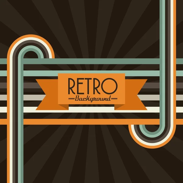 Retro background design Stock Vector by ©yupiramos 81809902