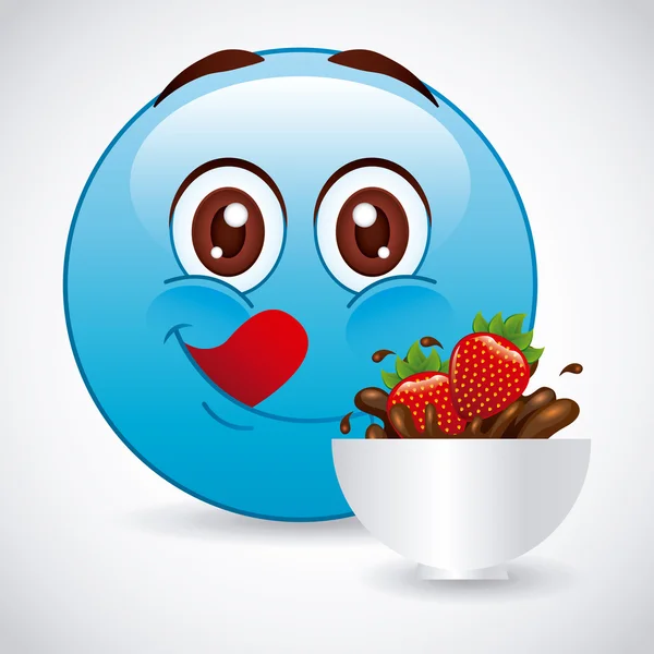Eating Emoticon