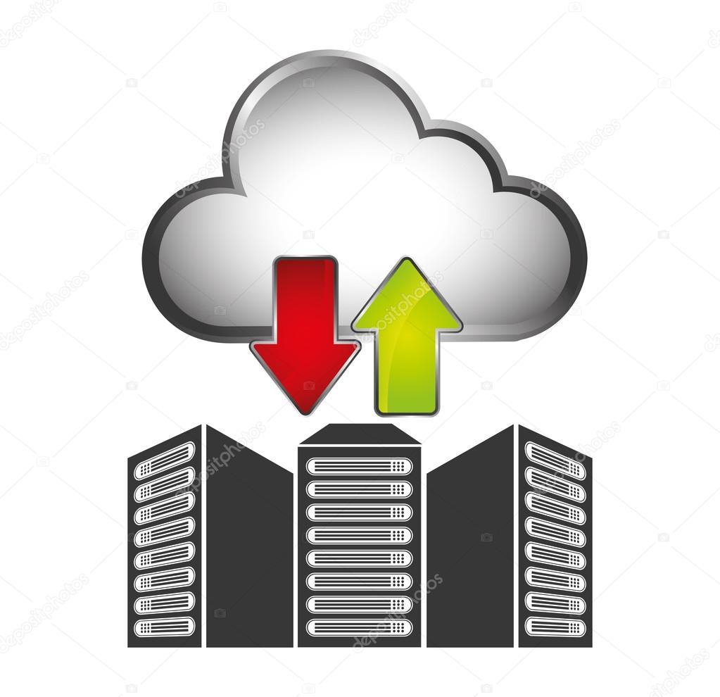 Data center design Stock Vector by ©yupiramos 82427890