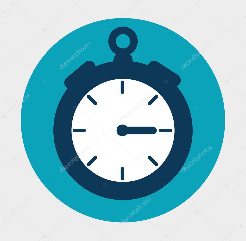 Time clock design. Stock Vector by ©yupiramos 82620284