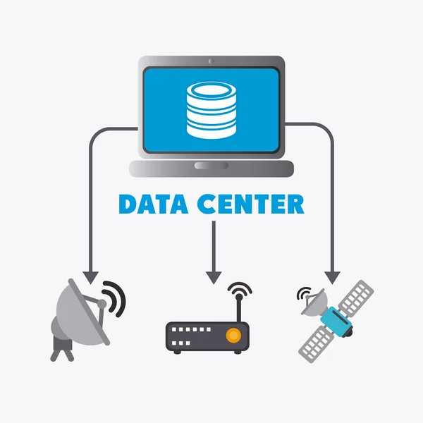 Database digital design. Stock Vector by ©yupiramos 83087684