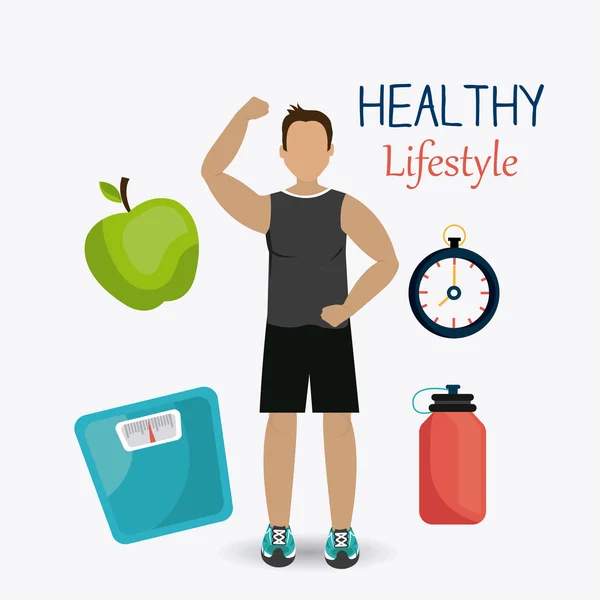 Healthy lifestyle digital design Stock Photos, Royalty Free Healthy ...